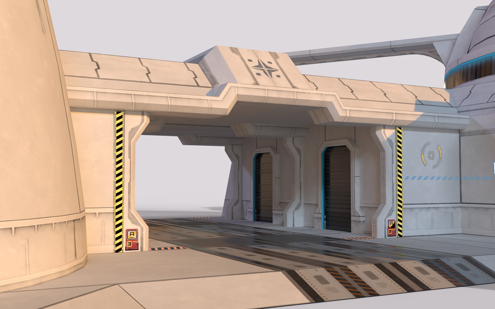 3D MARS Base Game Ready - TurboSquid 2170212