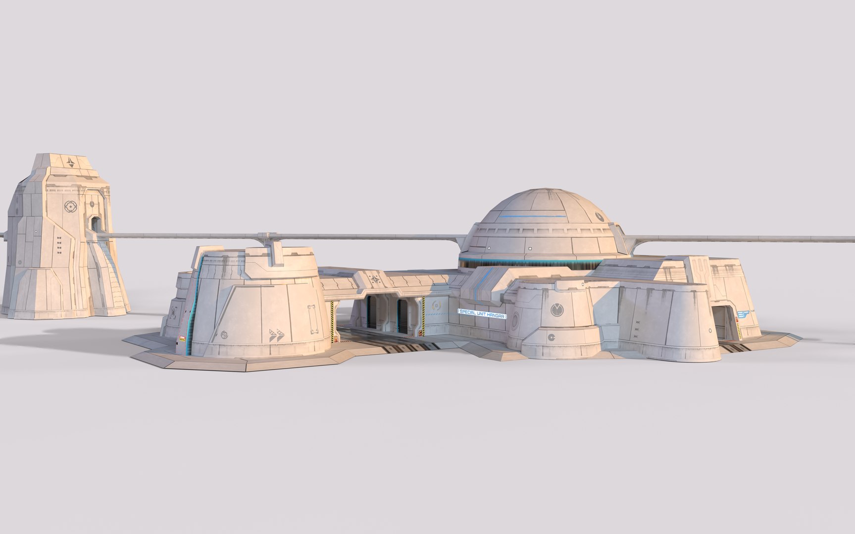 3D MARS Base Game Ready - TurboSquid 2170212