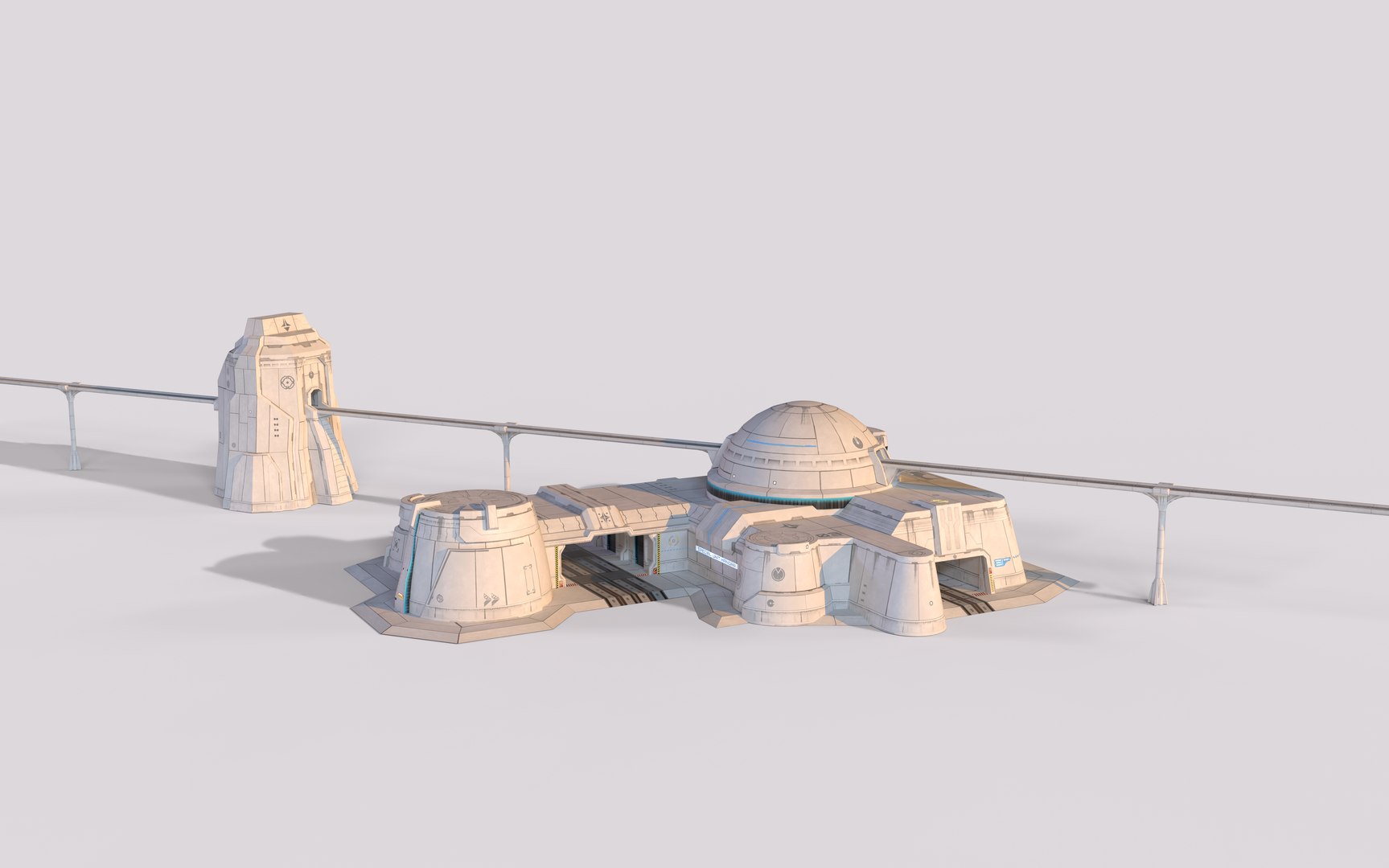 3D MARS Base Game Ready - TurboSquid 2170212