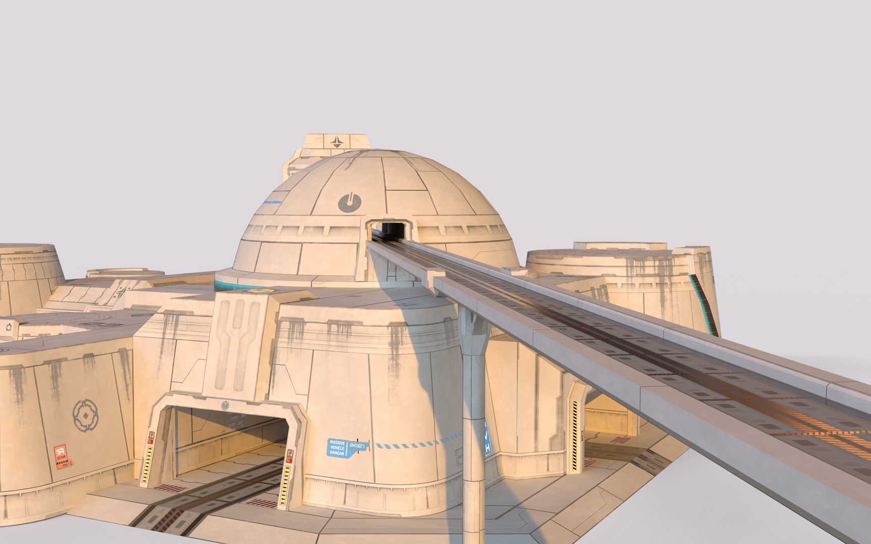 3D MARS Base Game Ready - TurboSquid 2170212