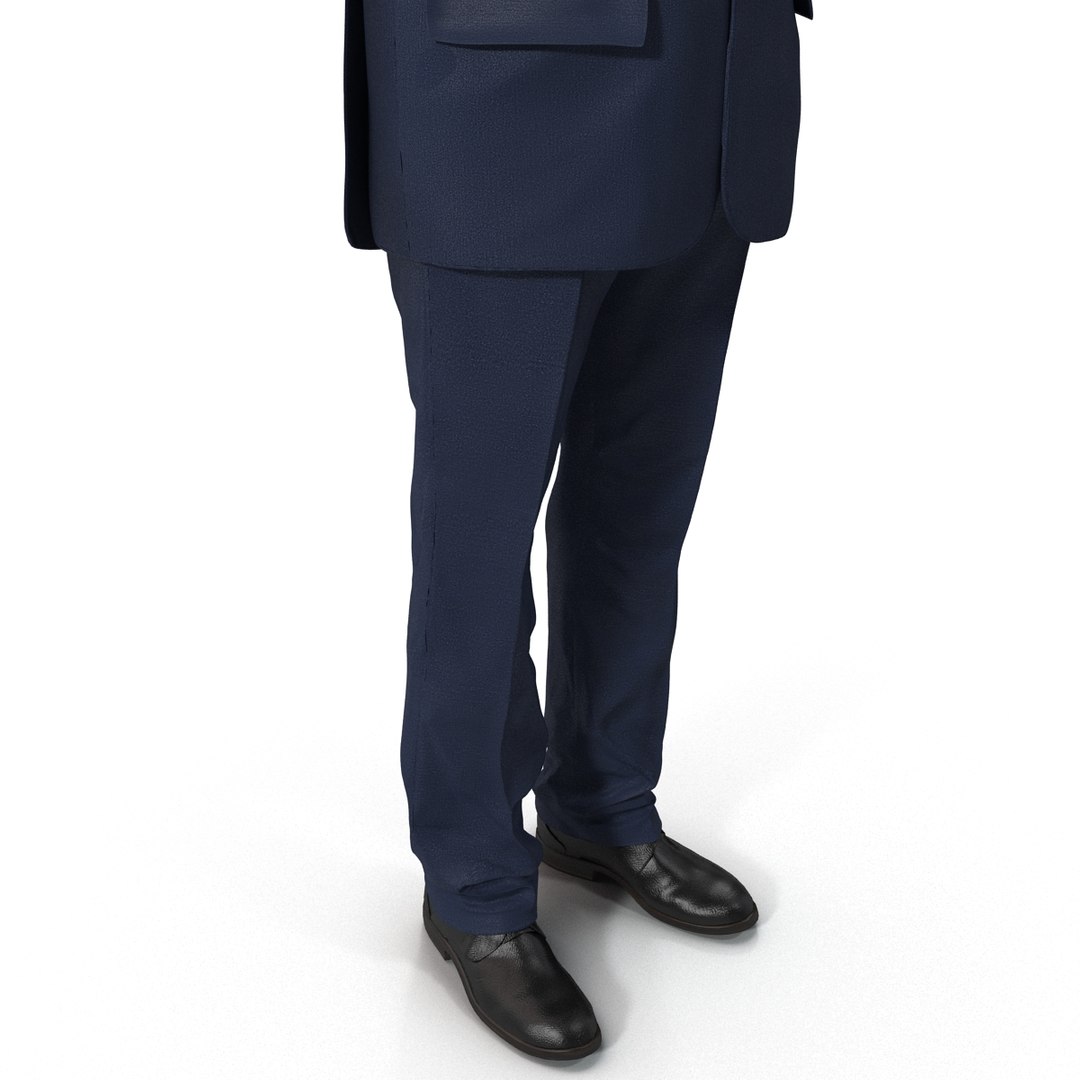 3d model george w bush rigged