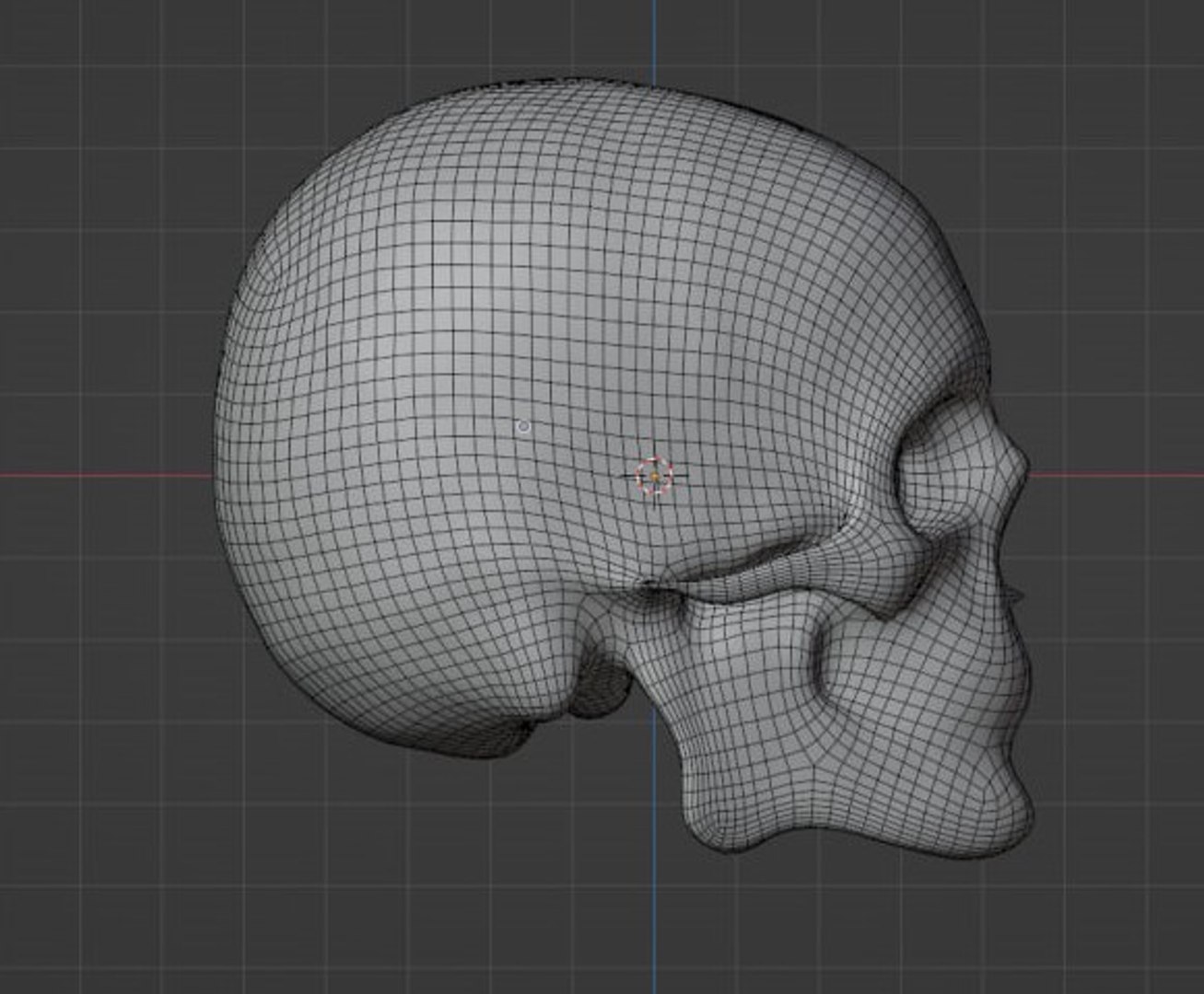 Charred Skull Low-poly 3D Model - TurboSquid 2200561