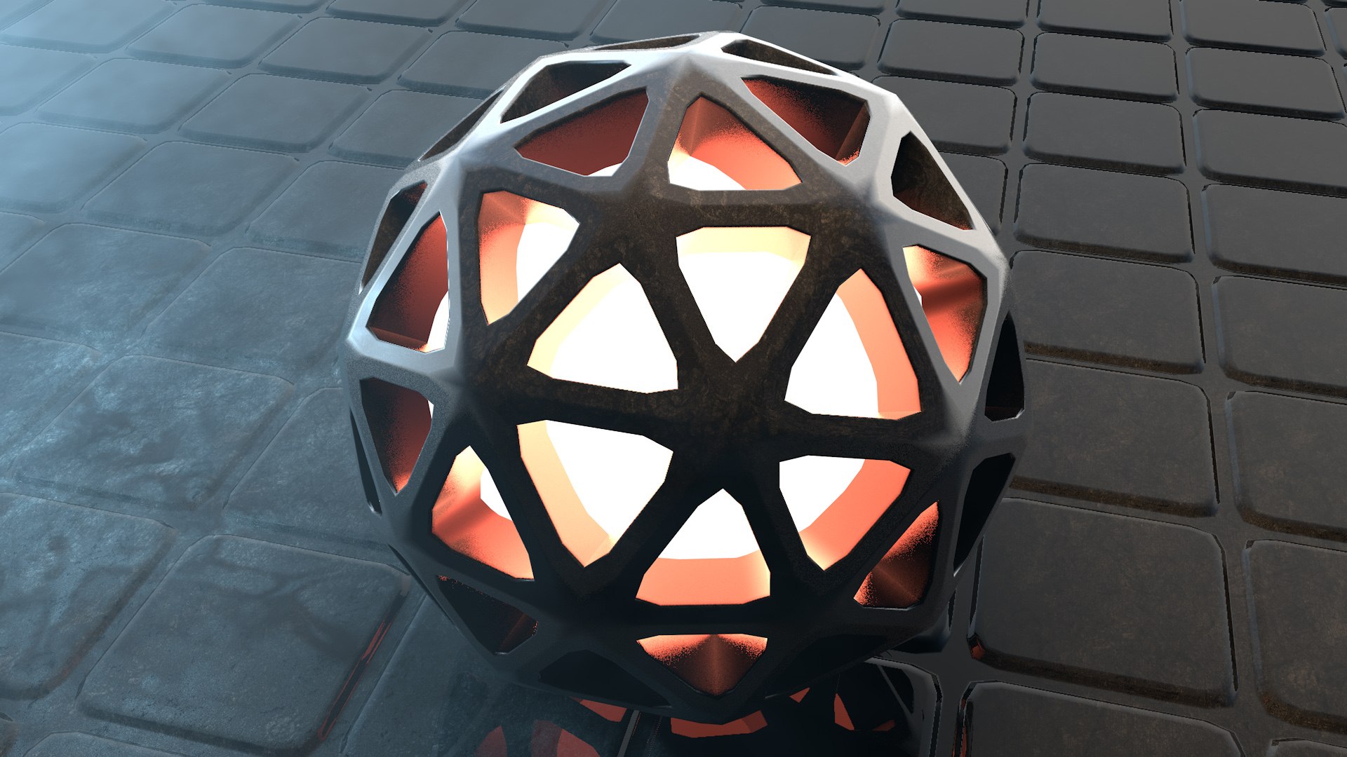 3D Strange Tech Sphere Model - TurboSquid 2084098