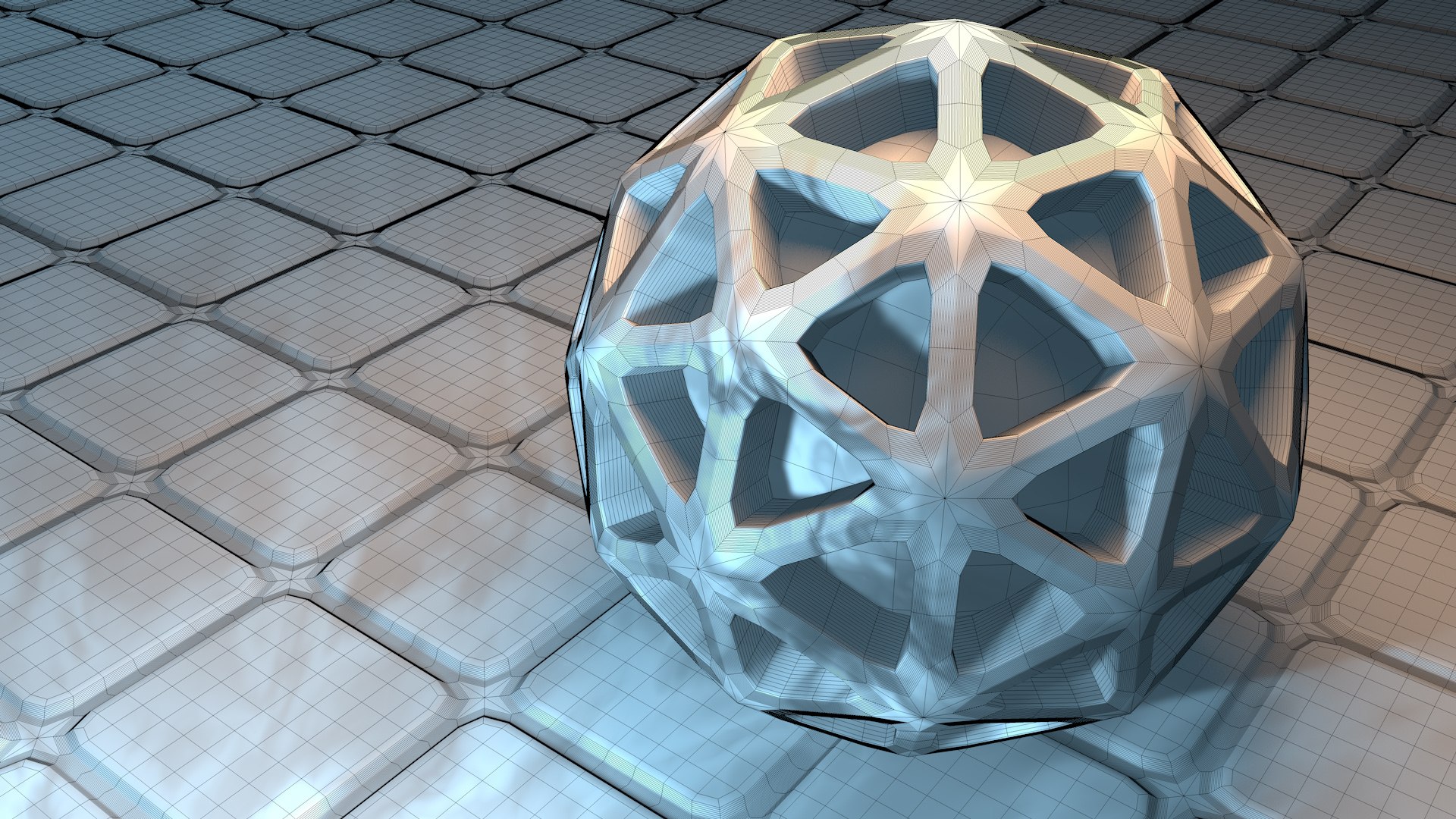 3D Strange Tech Sphere Model - TurboSquid 2084098