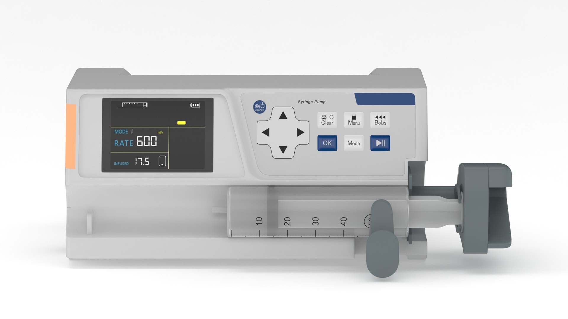 3D Medical Syringe Pump - TurboSquid 2316379