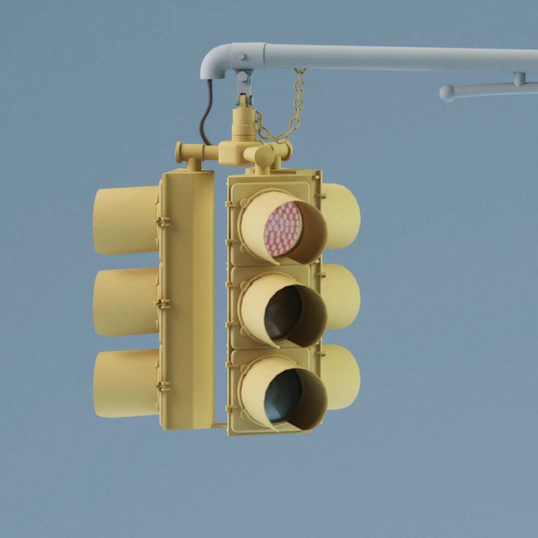 3d Traffic Lights V1 Model