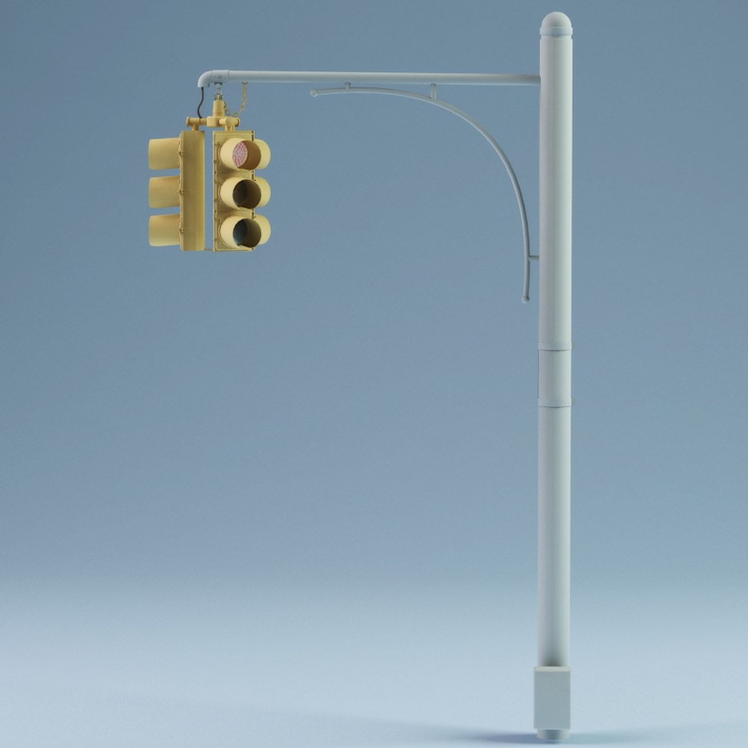 3d Traffic Lights V1 Model