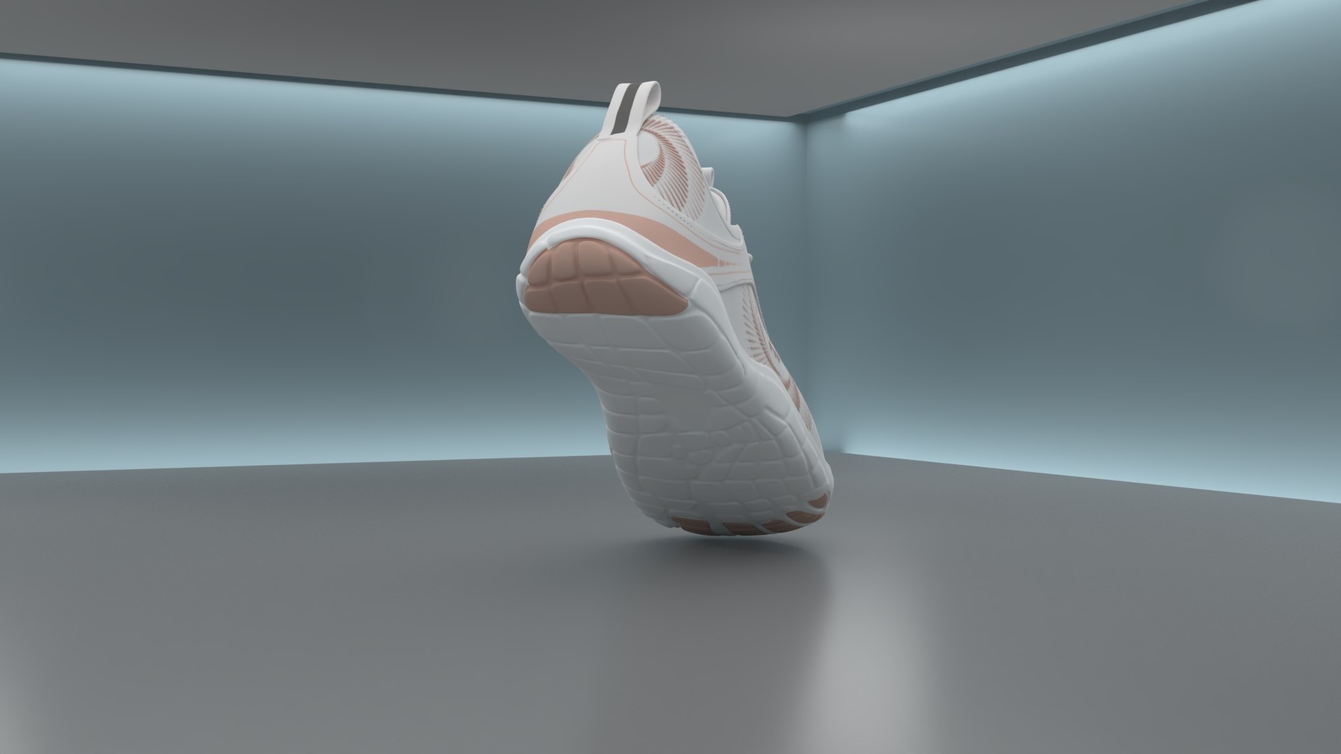 3D Model Running Shoe White 3D Model - TurboSquid 2514445