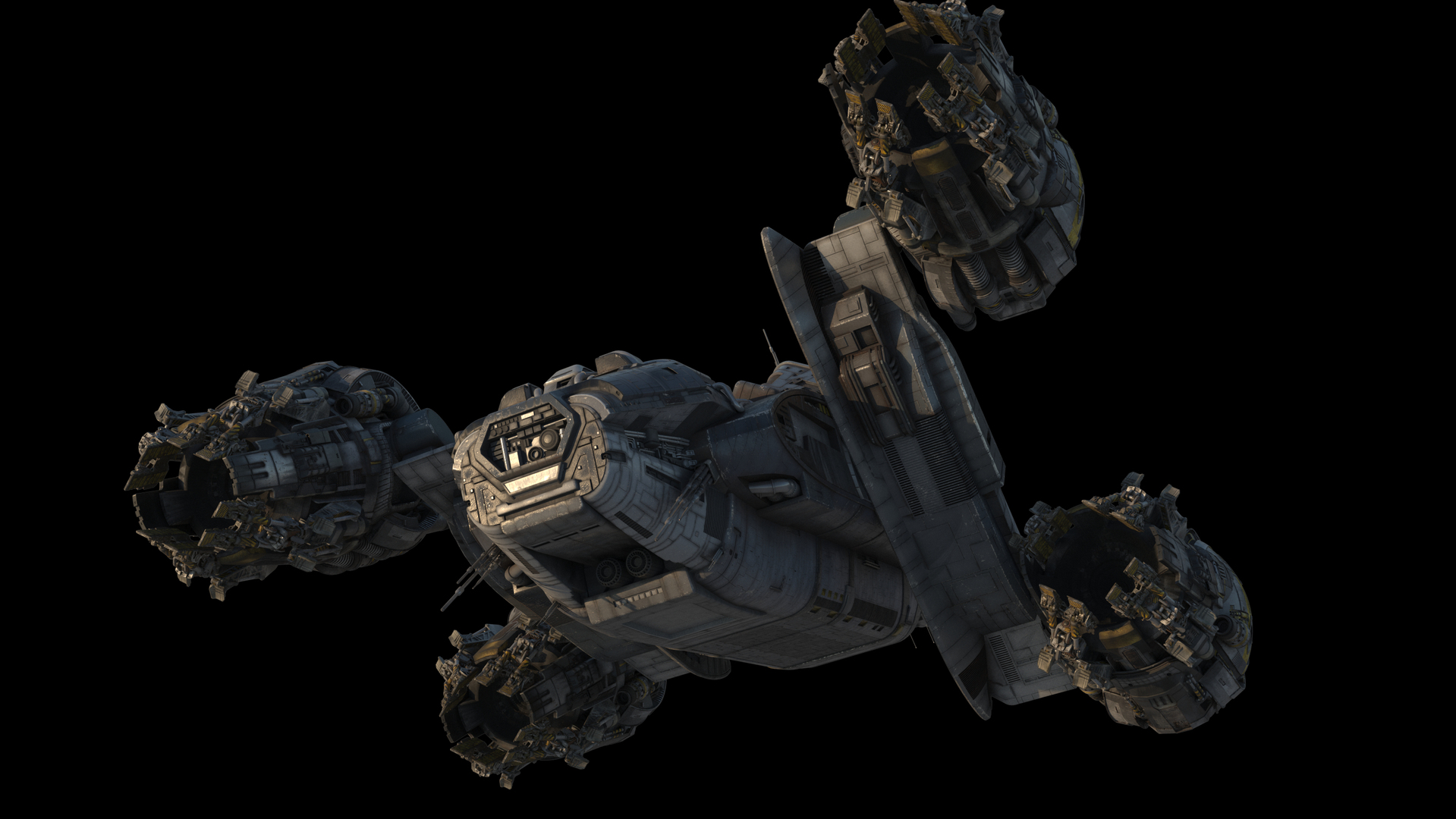 Prometheus spaceship pro 2019 3D model - TurboSquid 1559452