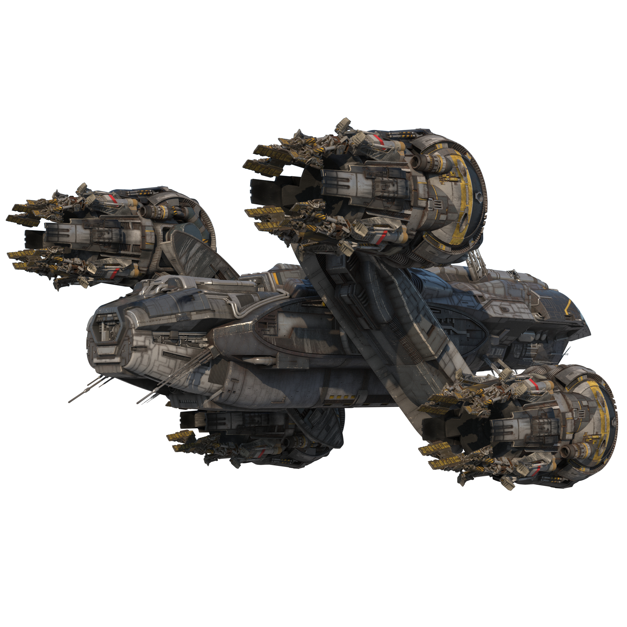 Prometheus spaceship pro 2019 3D model - TurboSquid 1559452