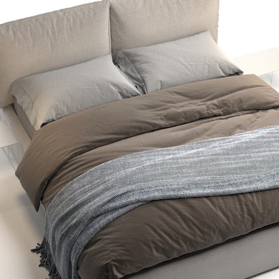 3D Henry Felis Bed - TurboSquid 1723189