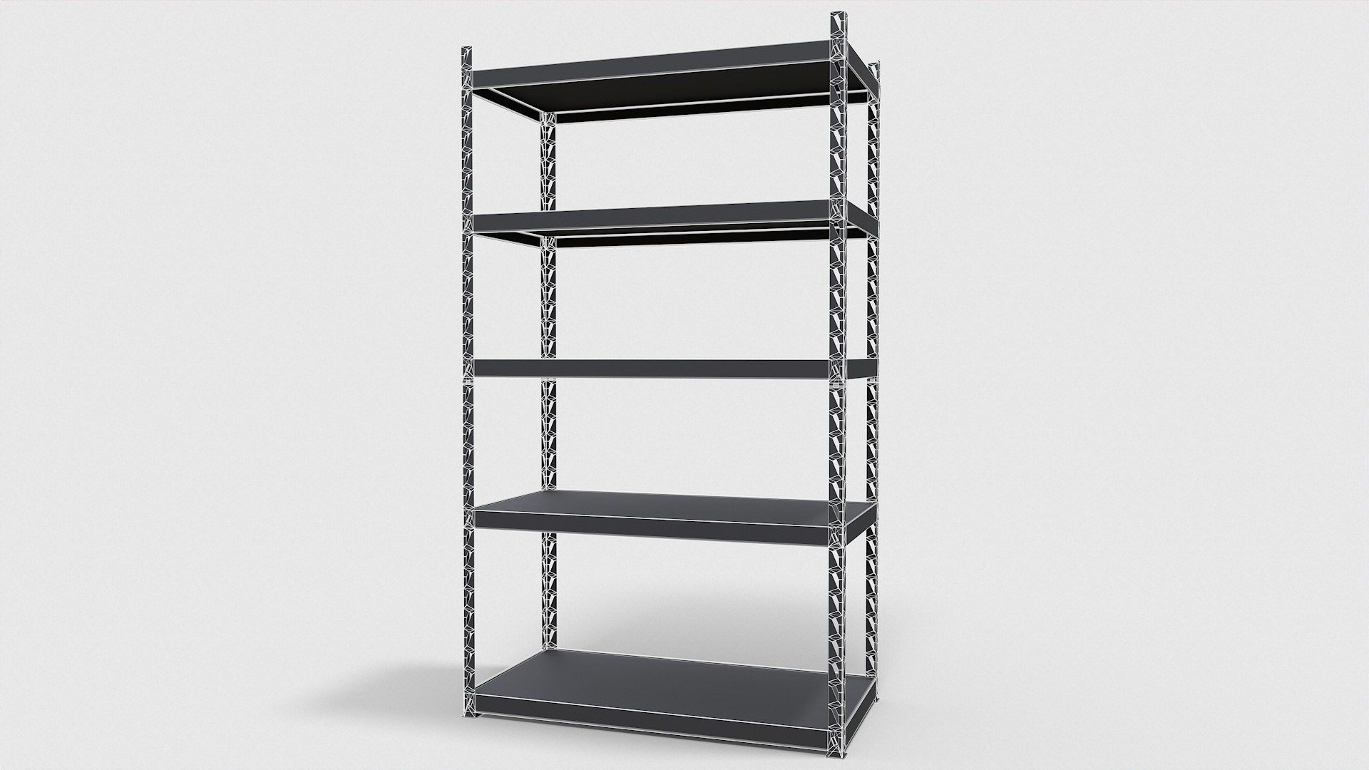 1 Wide Rack 1200 X 600 3D Model - TurboSquid 2053427