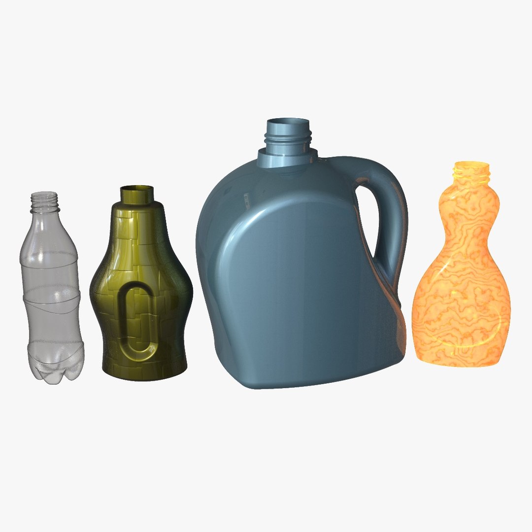 3D Bottle Collection - TurboSquid 2115034