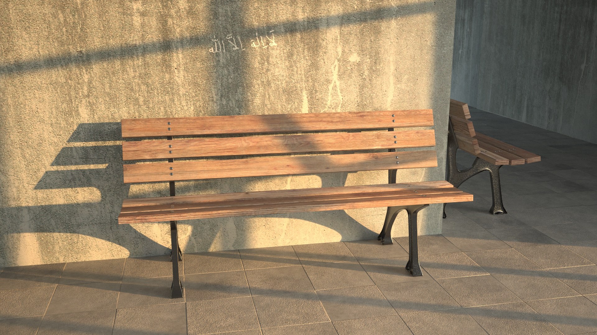 3D model bench seat - TurboSquid 1343205