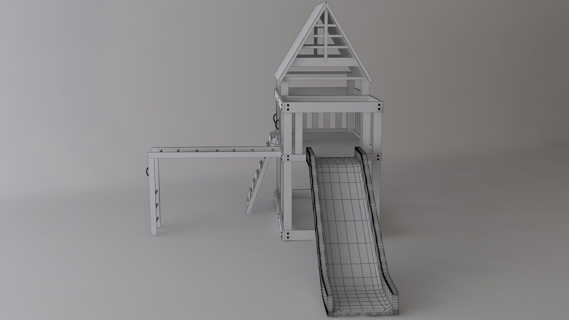 Playground slide architecture 3D model - TurboSquid 1694482