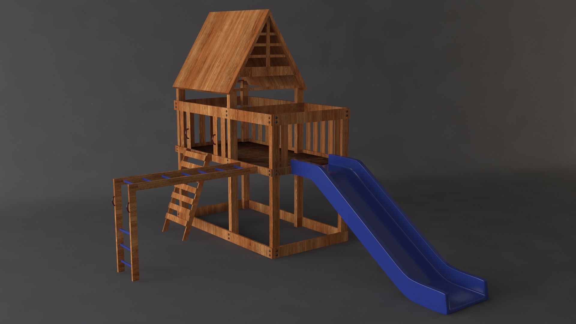 Playground slide architecture 3D model - TurboSquid 1694482