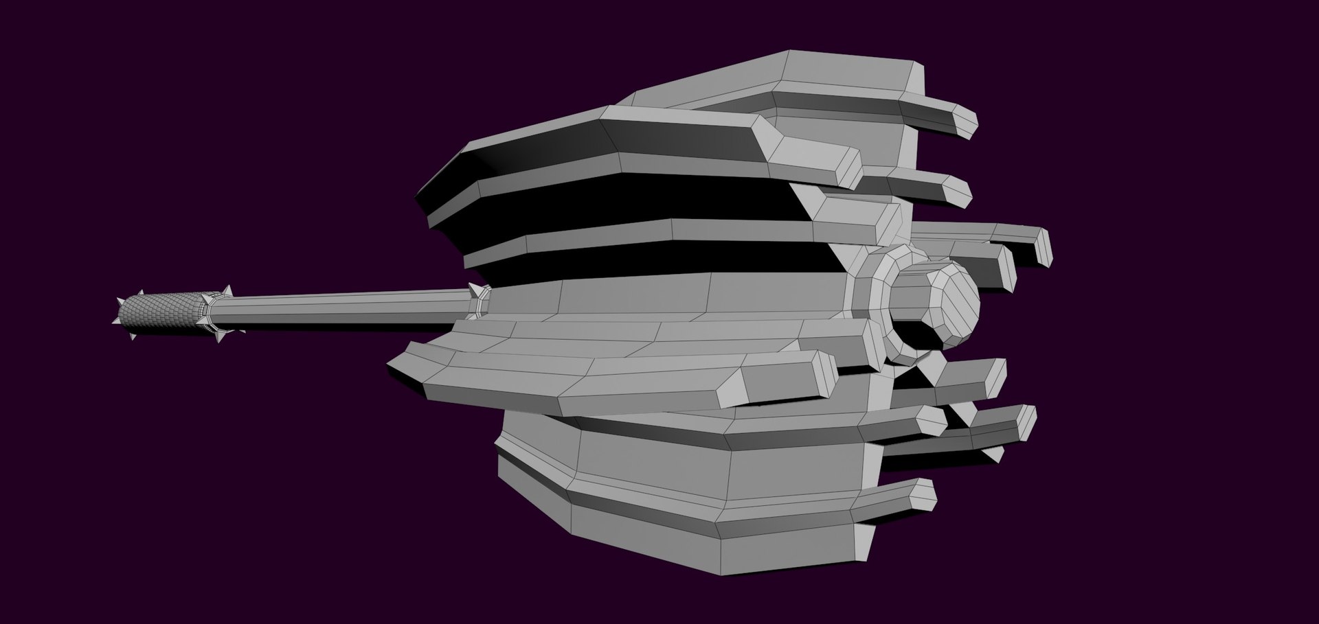 Fantasy Medieval Mace Model - TurboSquid 1484220