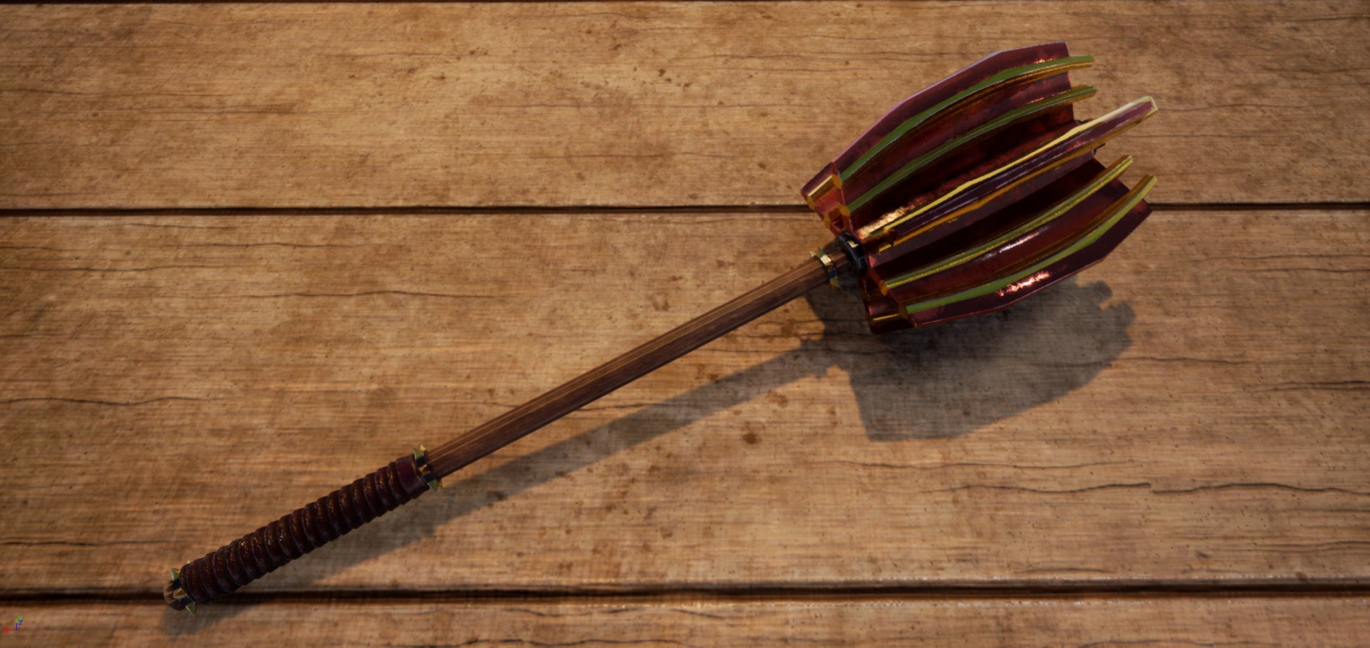 Fantasy Medieval Mace Model - TurboSquid 1484220