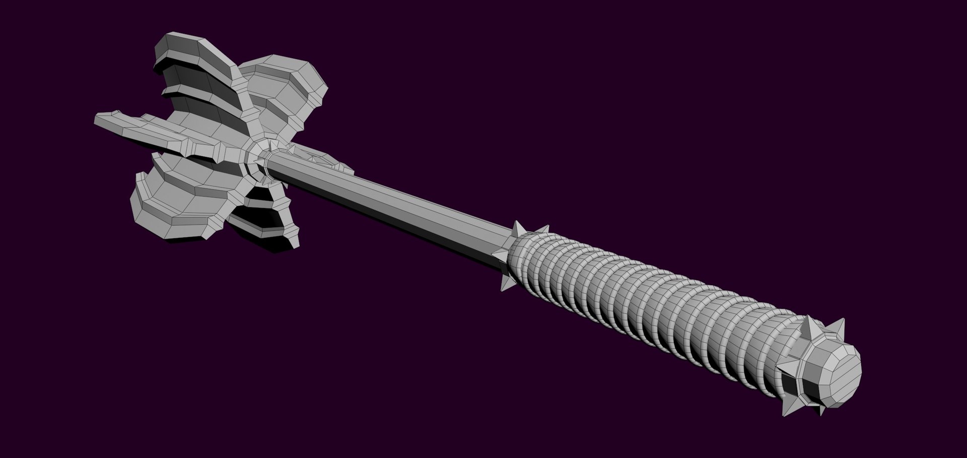 Fantasy Medieval Mace Model - TurboSquid 1484220