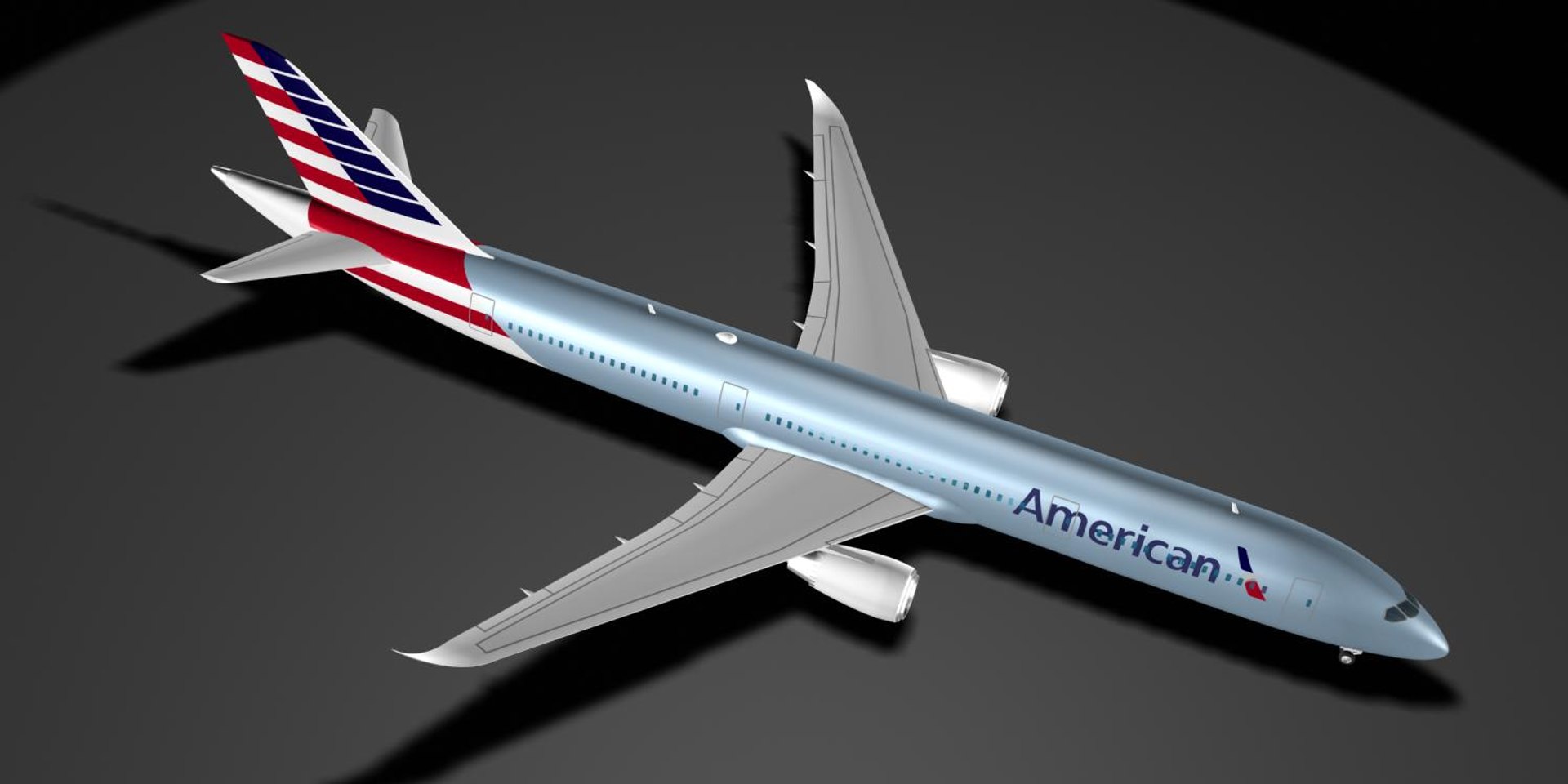 3d 787-9 new logo 787 model
