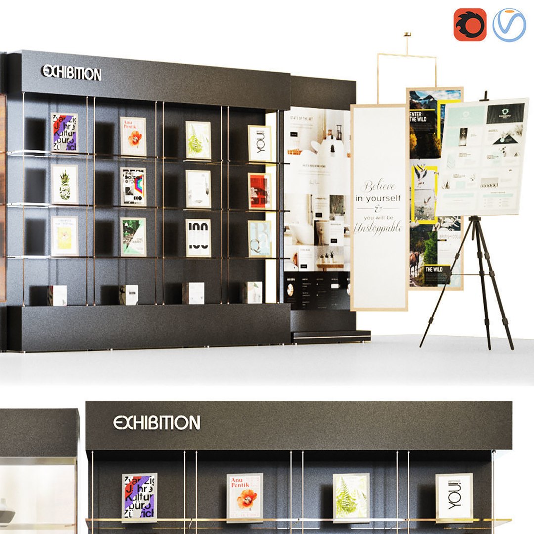 3D Showcase 01 Store Window - TurboSquid 2117303