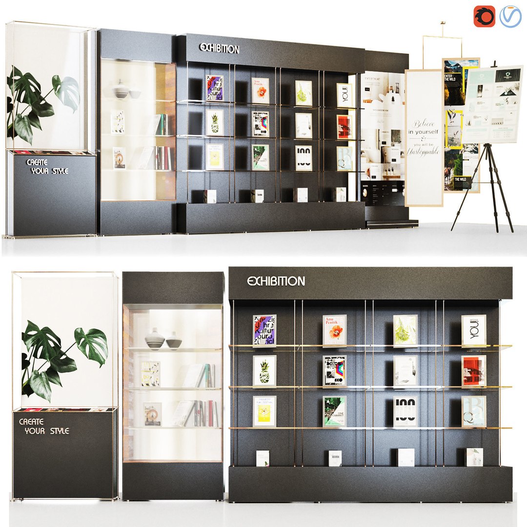 3D Showcase 01 Store Window - TurboSquid 2117303