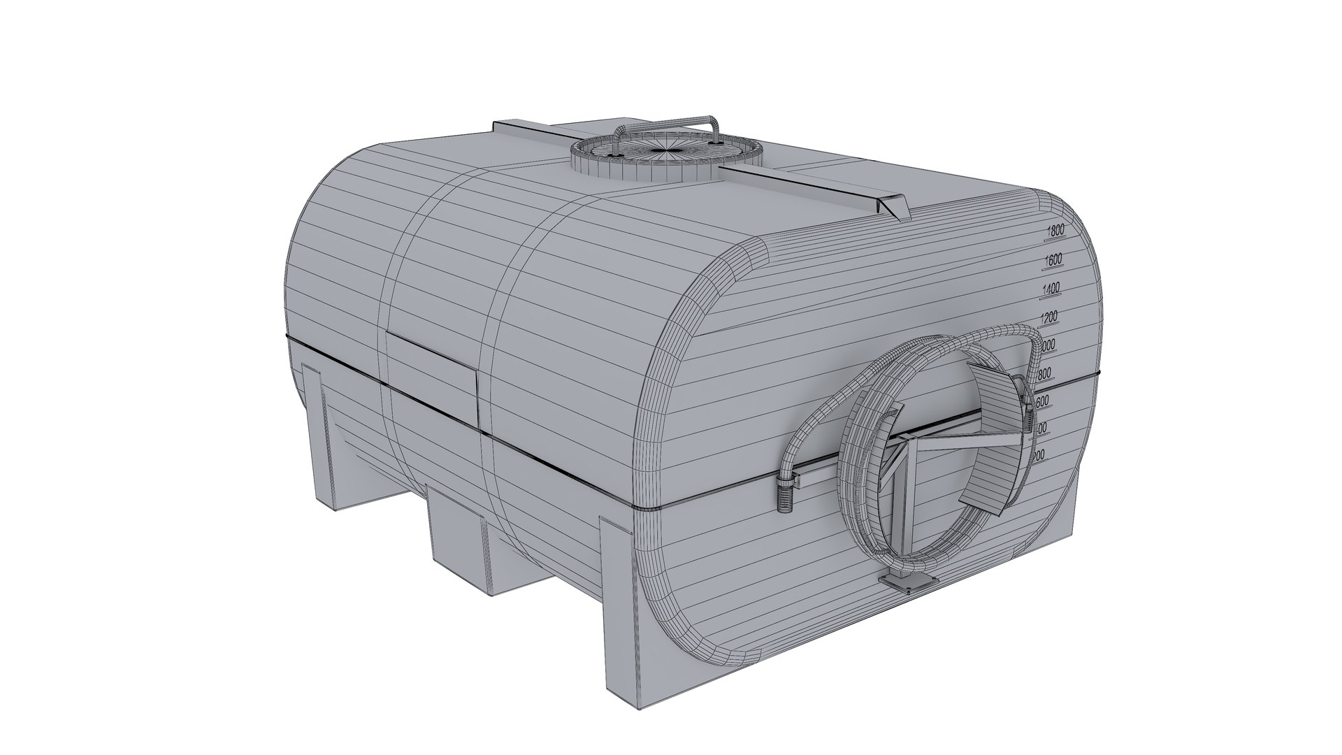 Plastic Water Tank 3D Model - TurboSquid 2279655