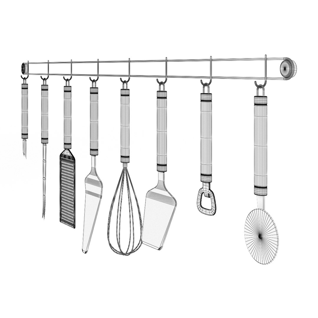 3d Model Utensils
