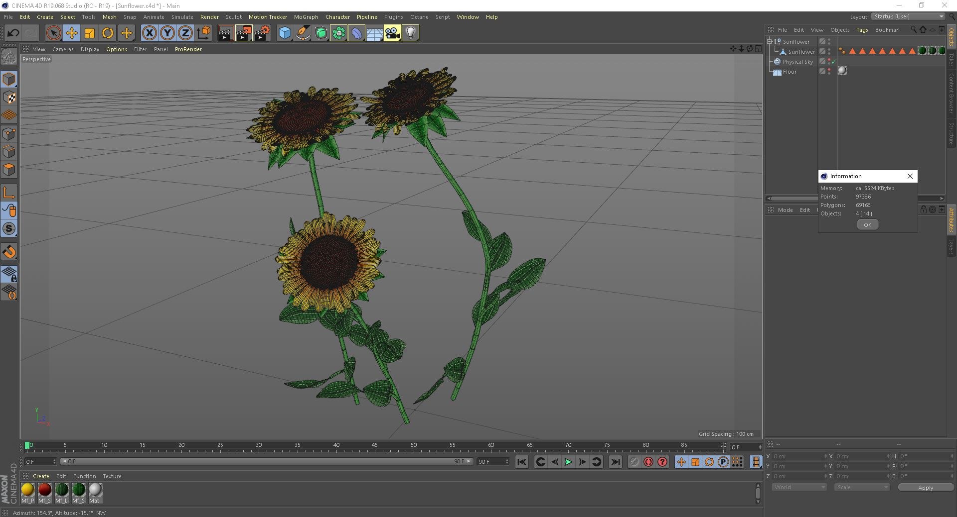 Sun Flower Sunflower Model - TurboSquid 1478896