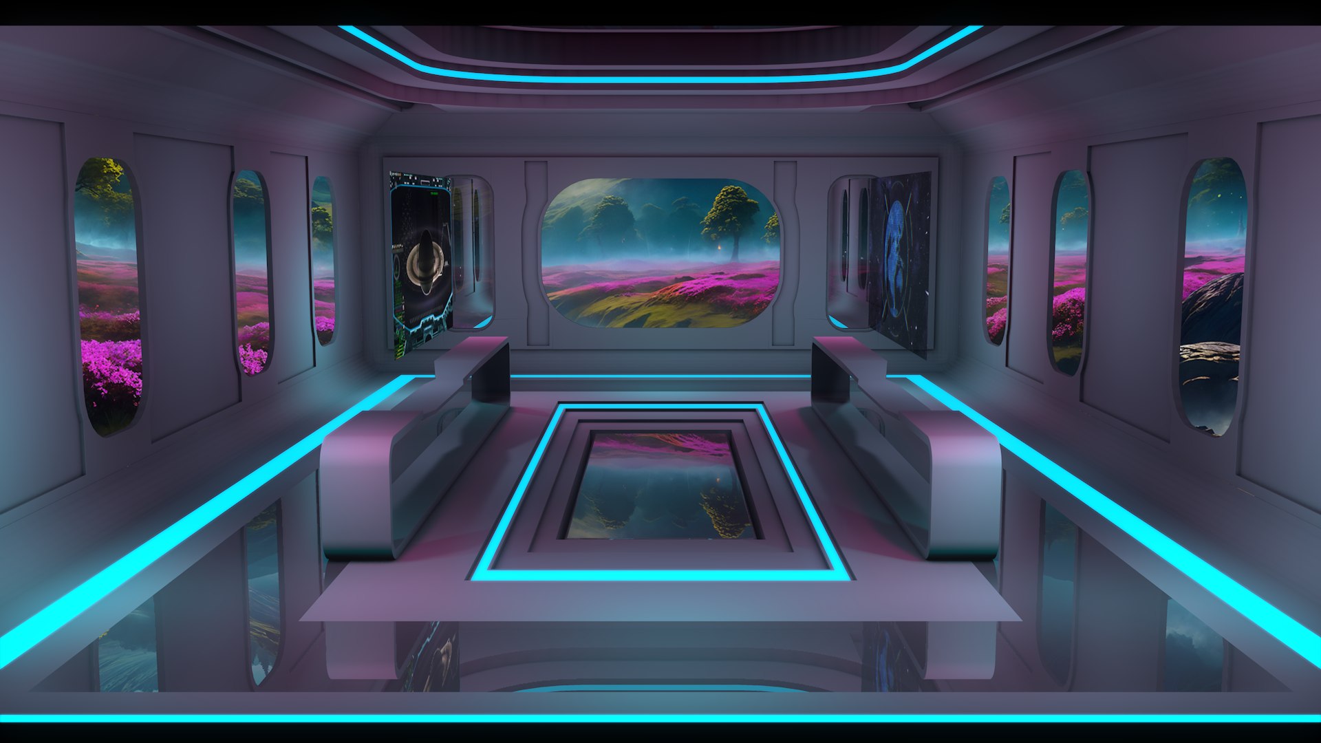 3D Sci Fi Room Model - TurboSquid 2308229