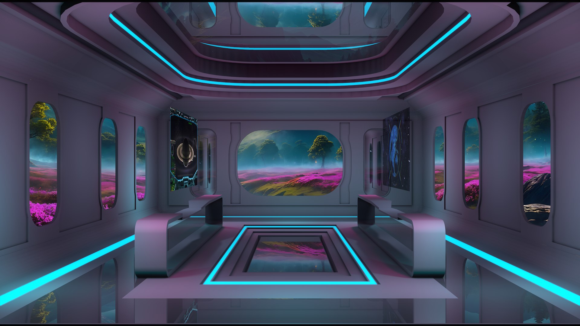3D Sci Fi Room Model - TurboSquid 2308229