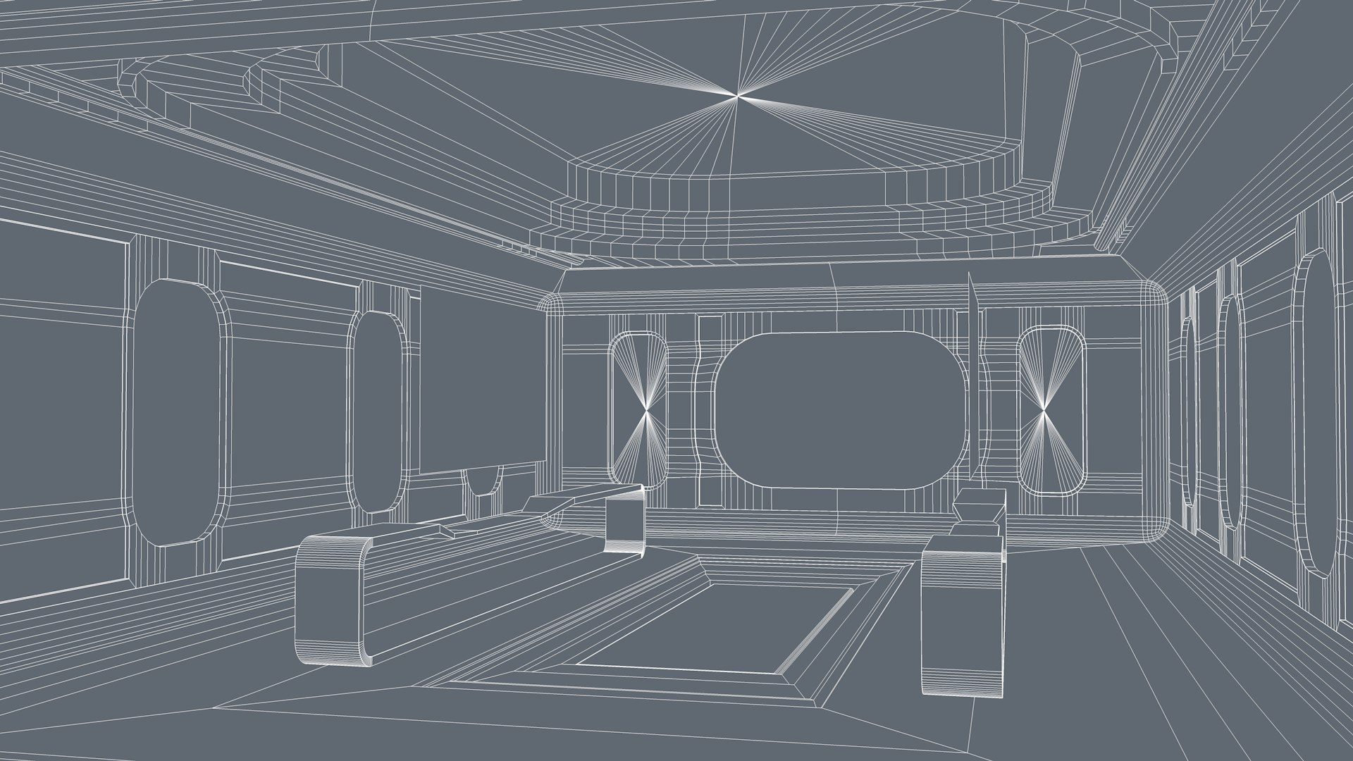 3D Sci Fi Room Model - TurboSquid 2308229