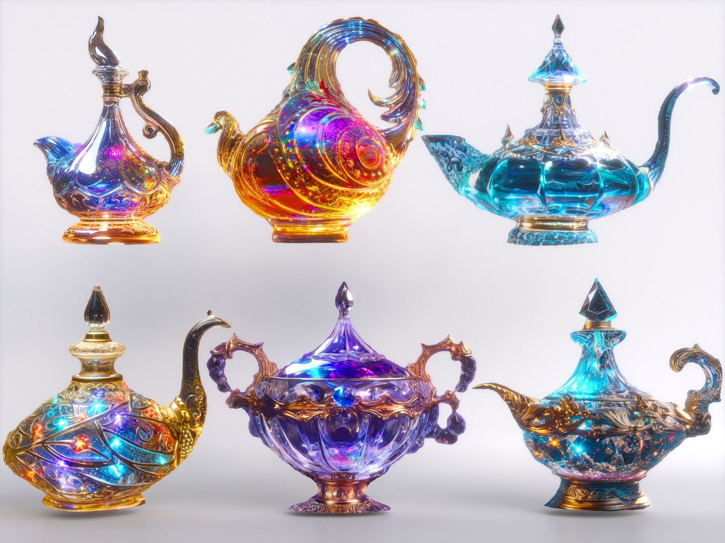 3D Magic Vase Pack - TurboSquid 2173996