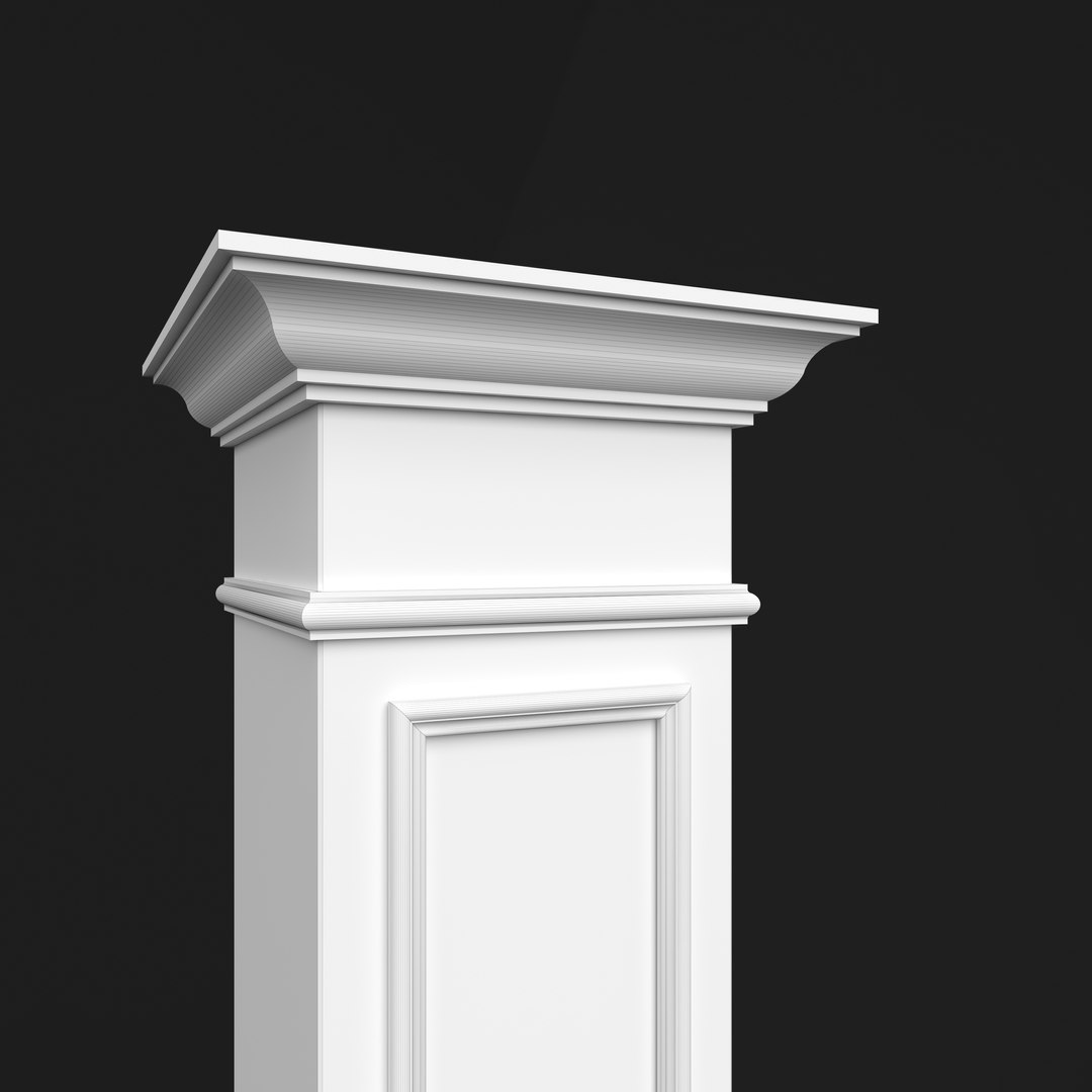Column Decorative 18 Model - TurboSquid 2400643