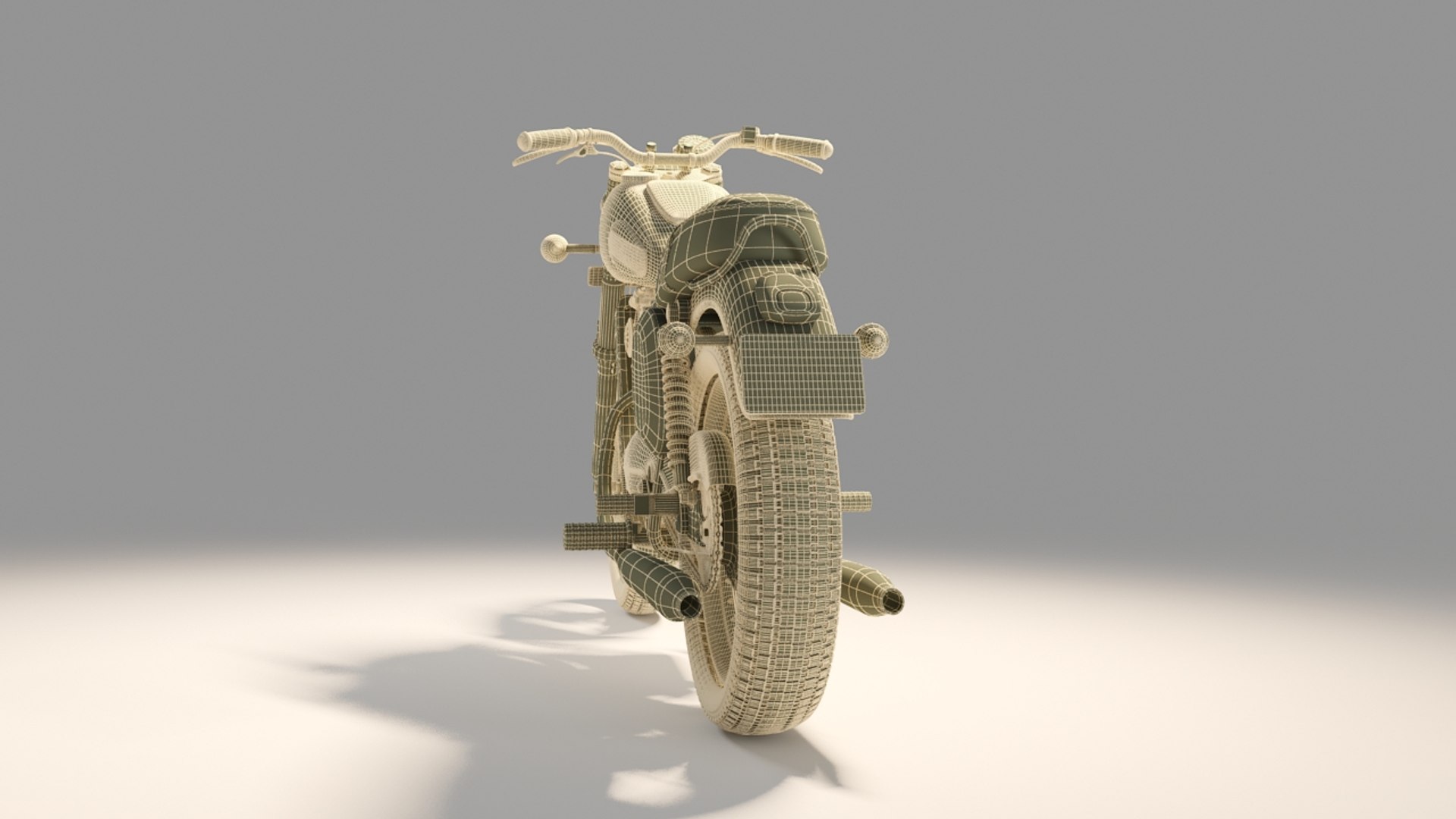 Jawa Motorcycle 3D Model - TurboSquid 1360861