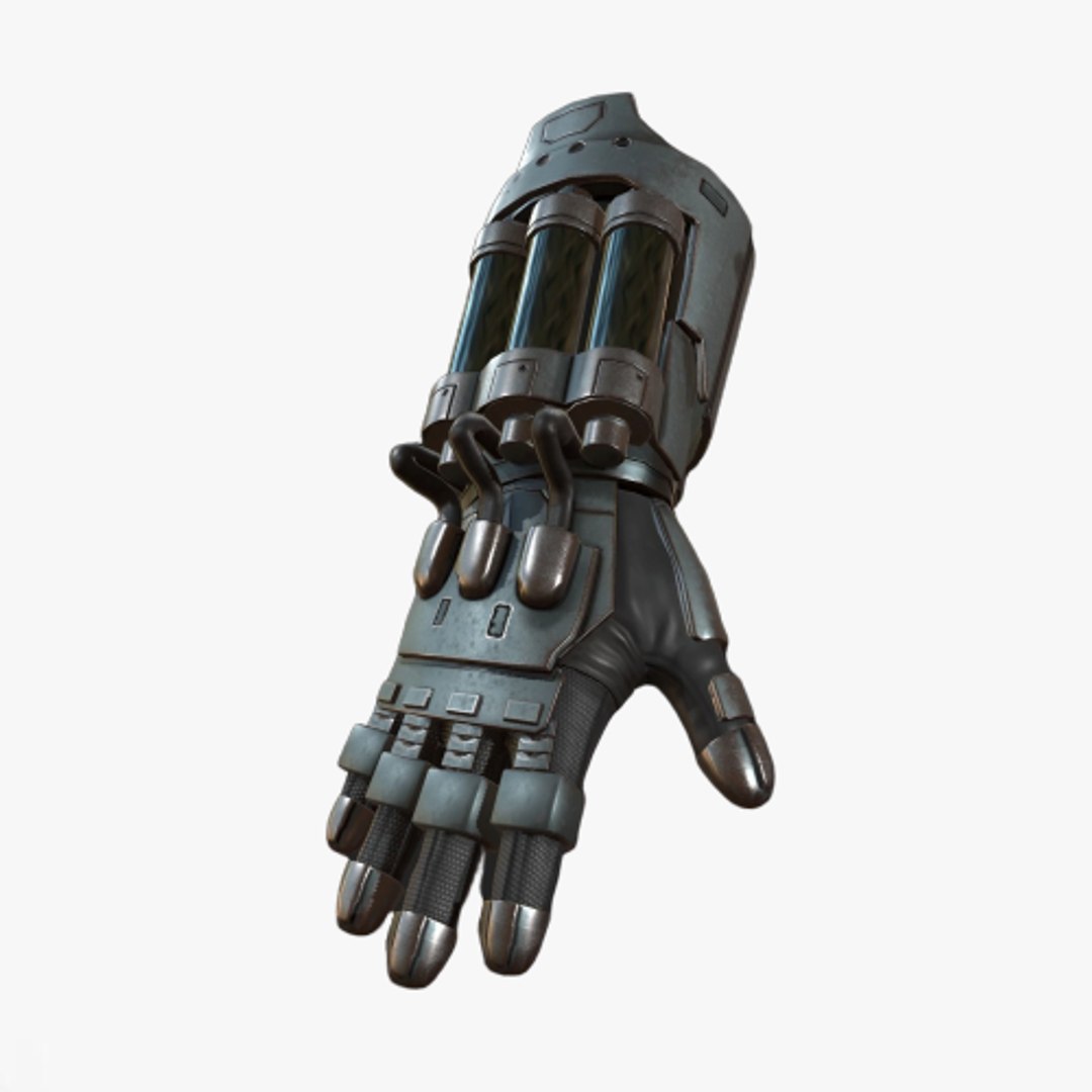 futuristic gloves