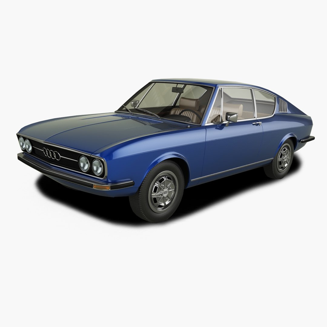 Audi 100 Coupe 3D model - TurboSquid 1832491