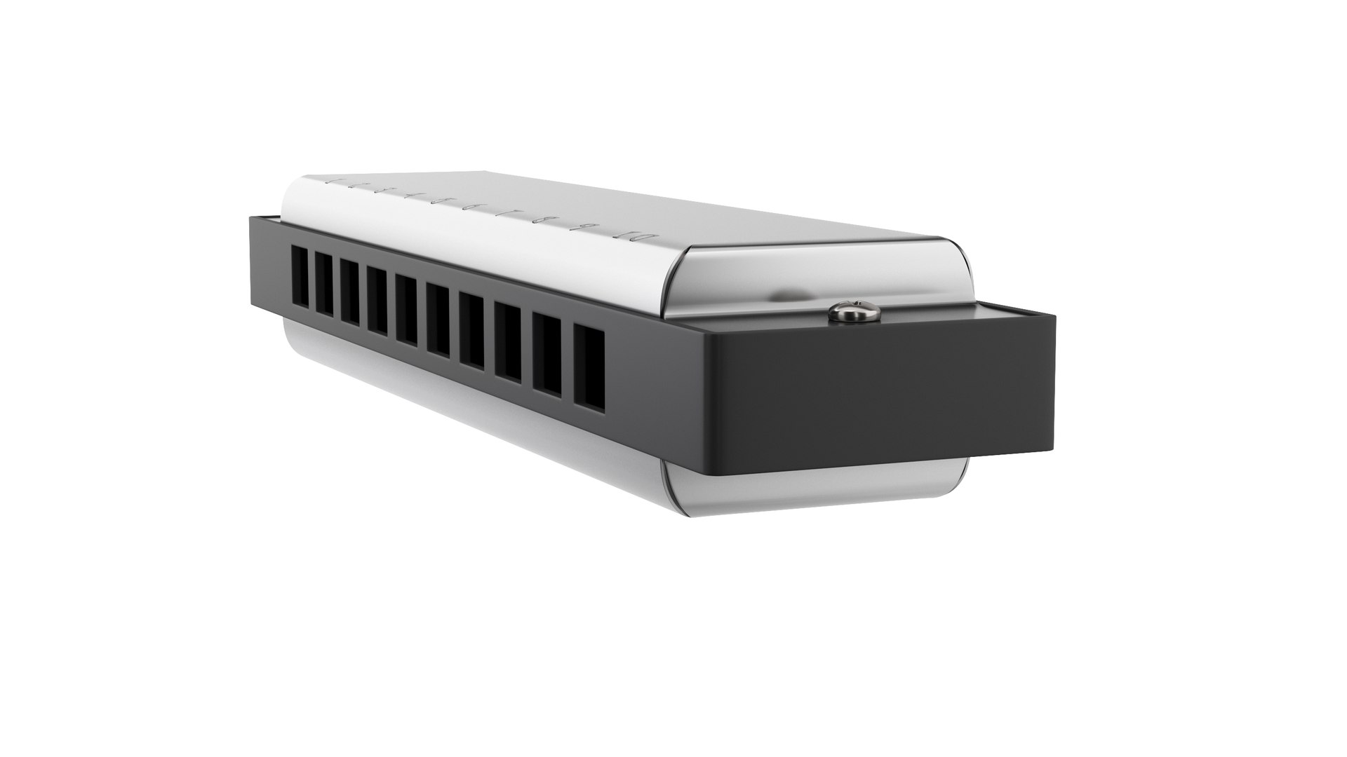 Harmonica 3D Model - TurboSquid 1971648