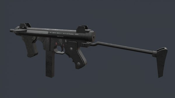modelo 3d Beretta M12S - TurboSquid 2231867