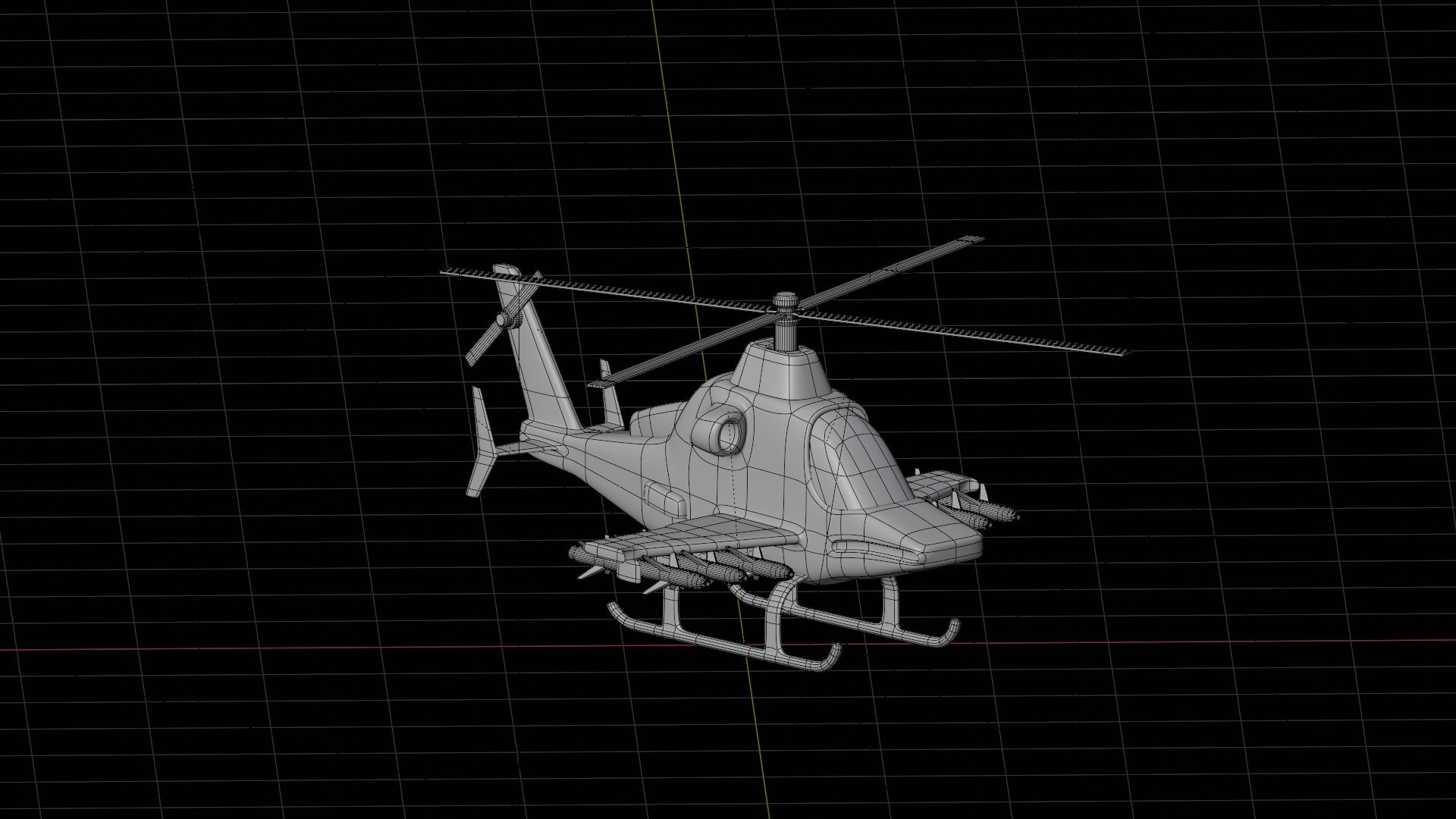 Army Chopper 3D Illustration Model - TurboSquid 2234837