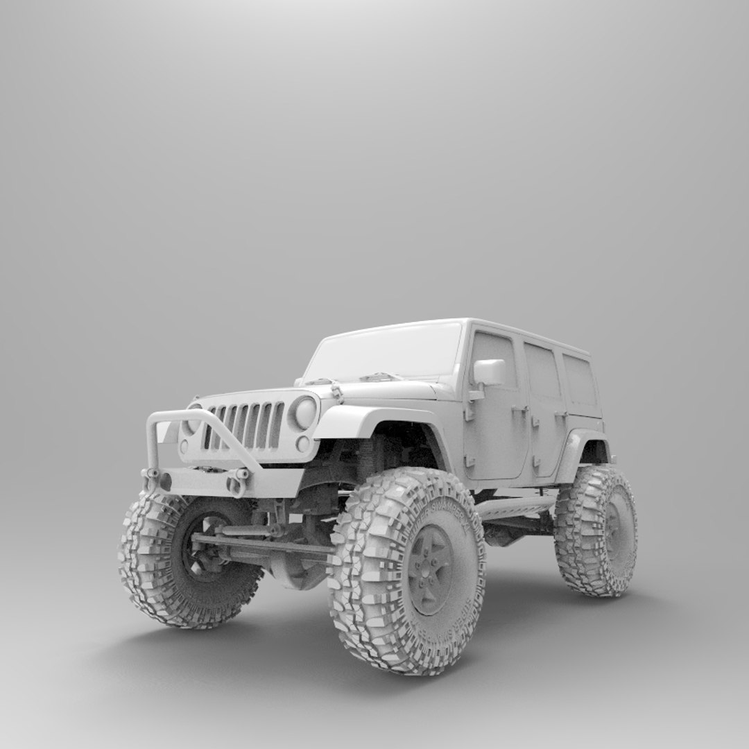 Jeep Wrangler 3D Model - TurboSquid 1259292