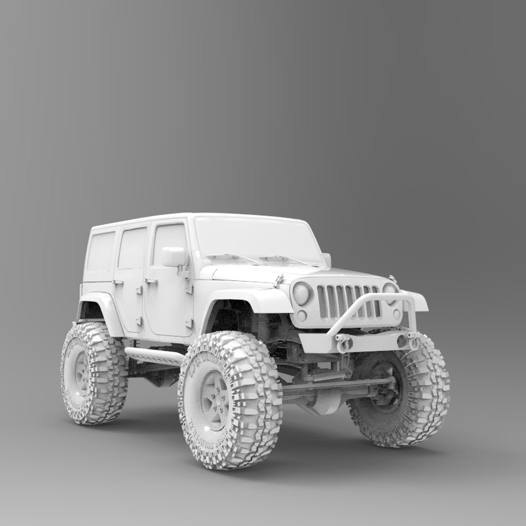 Jeep Wrangler 3D Model - TurboSquid 1259292