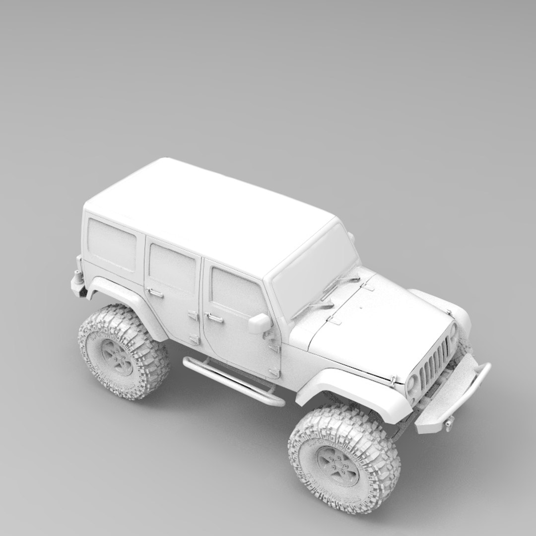 Jeep Wrangler 3D Model - TurboSquid 1259292