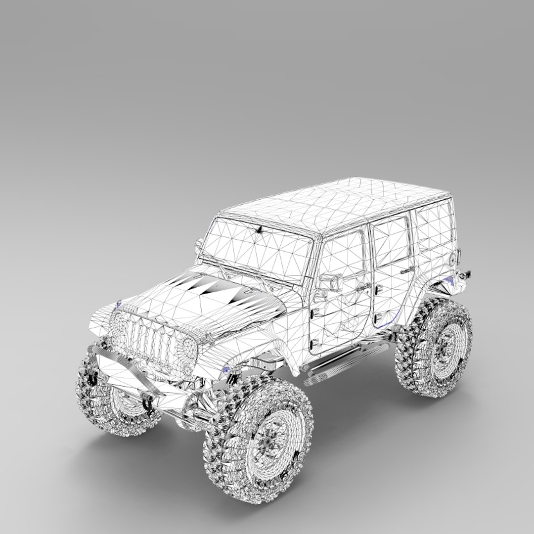 Jeep Wrangler 3D Model - TurboSquid 1259292