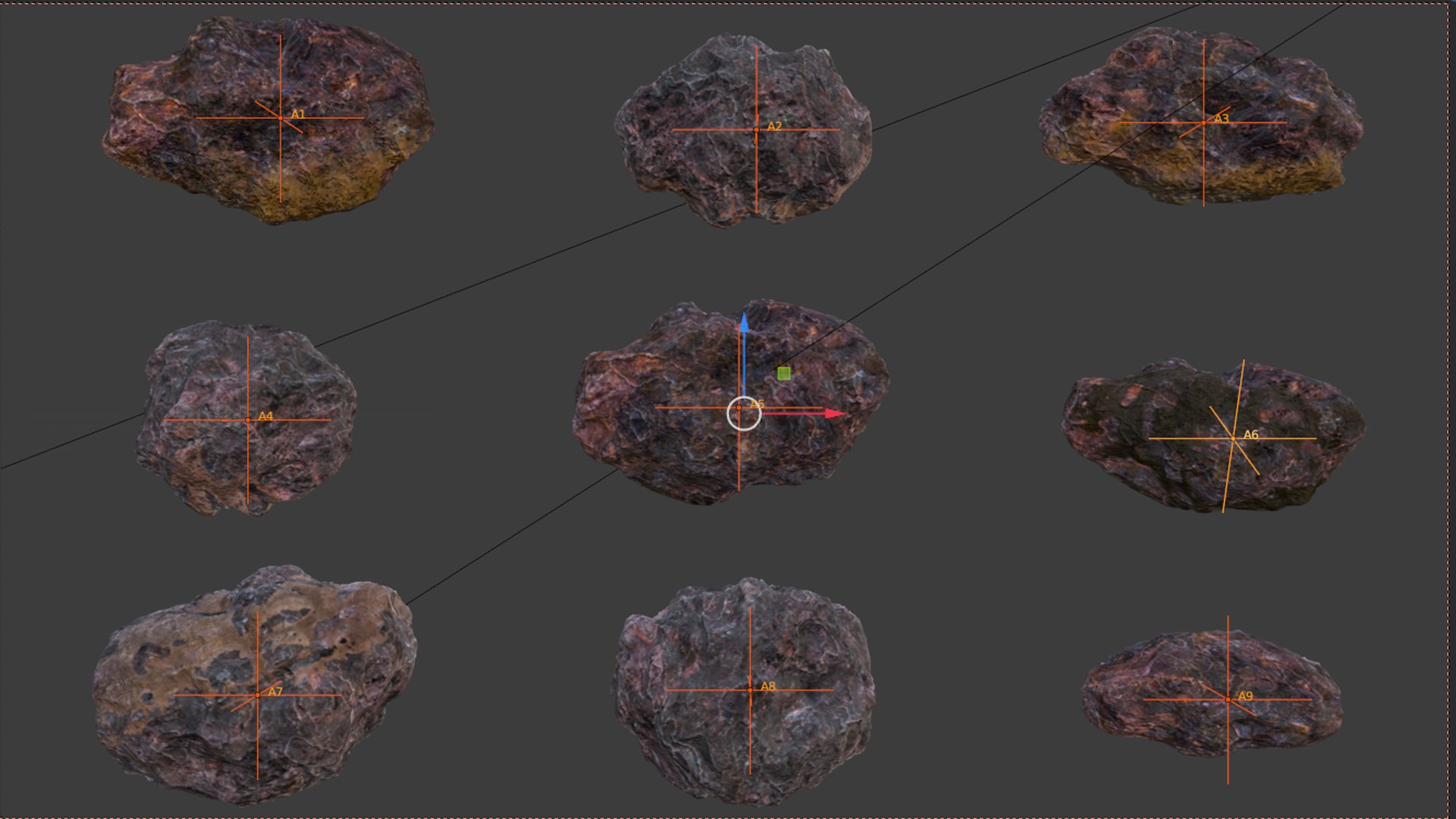 3D Asteroid Pack - TurboSquid 1836902