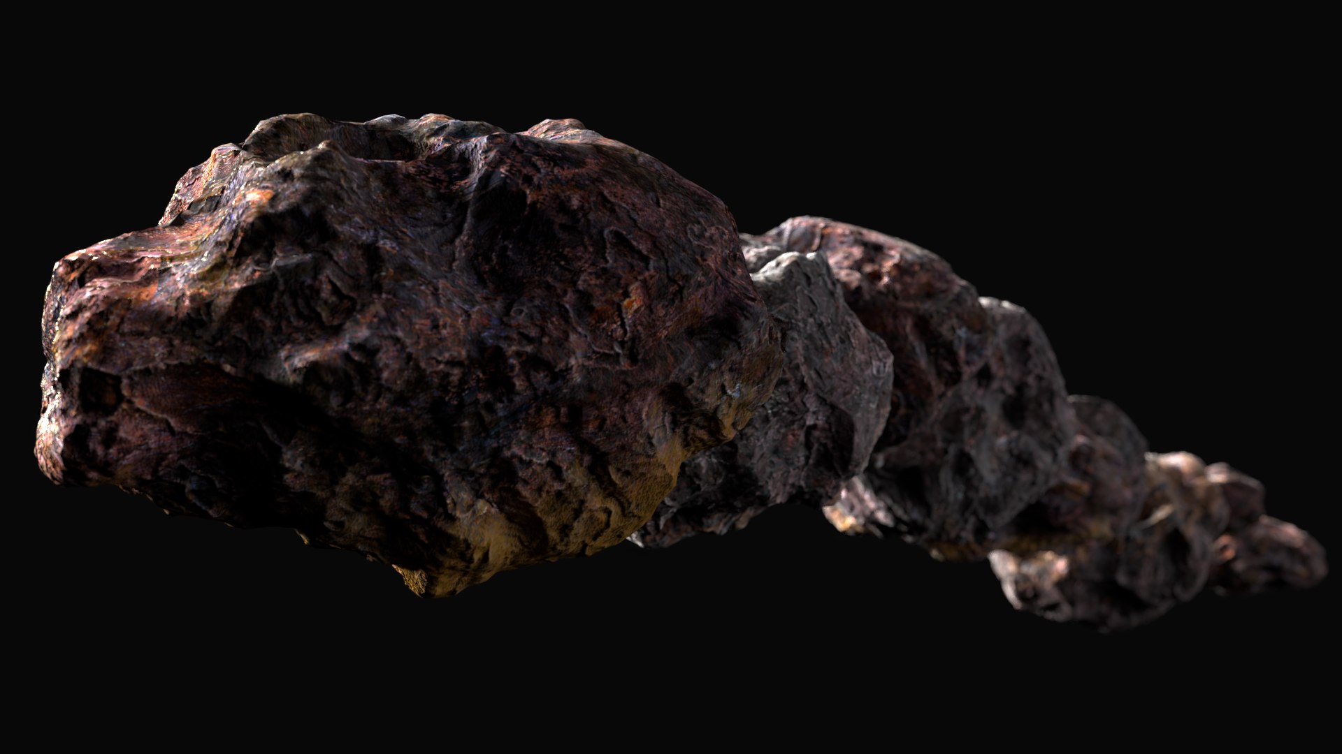 3D Asteroid Pack - TurboSquid 1836902