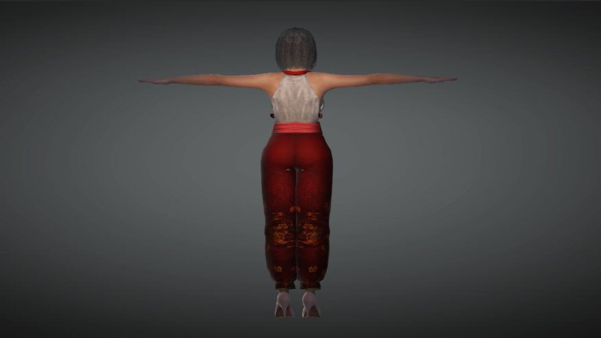 Pretty Dressed Up Woman 3D Model - TurboSquid 1958865