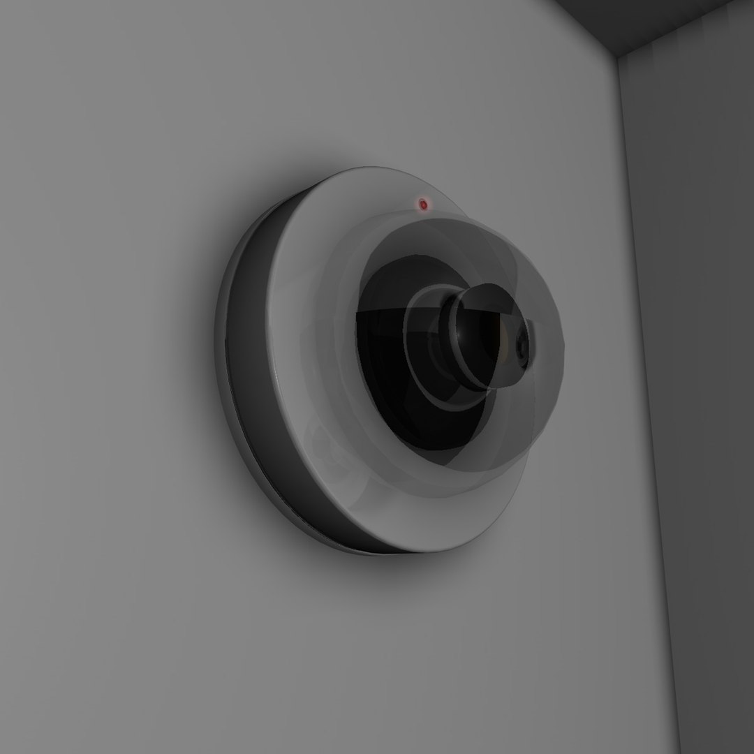 3dsmax security camera set