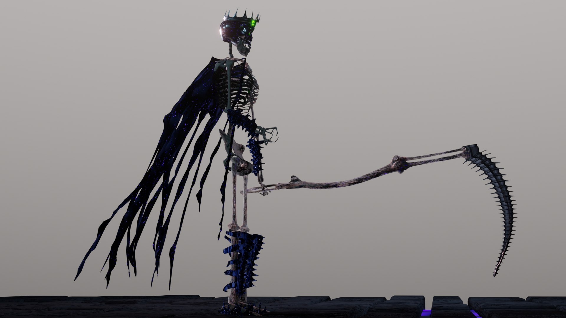3D Model Lord Of Undead Low Poly Fantasy Game Character - TurboSquid ...
