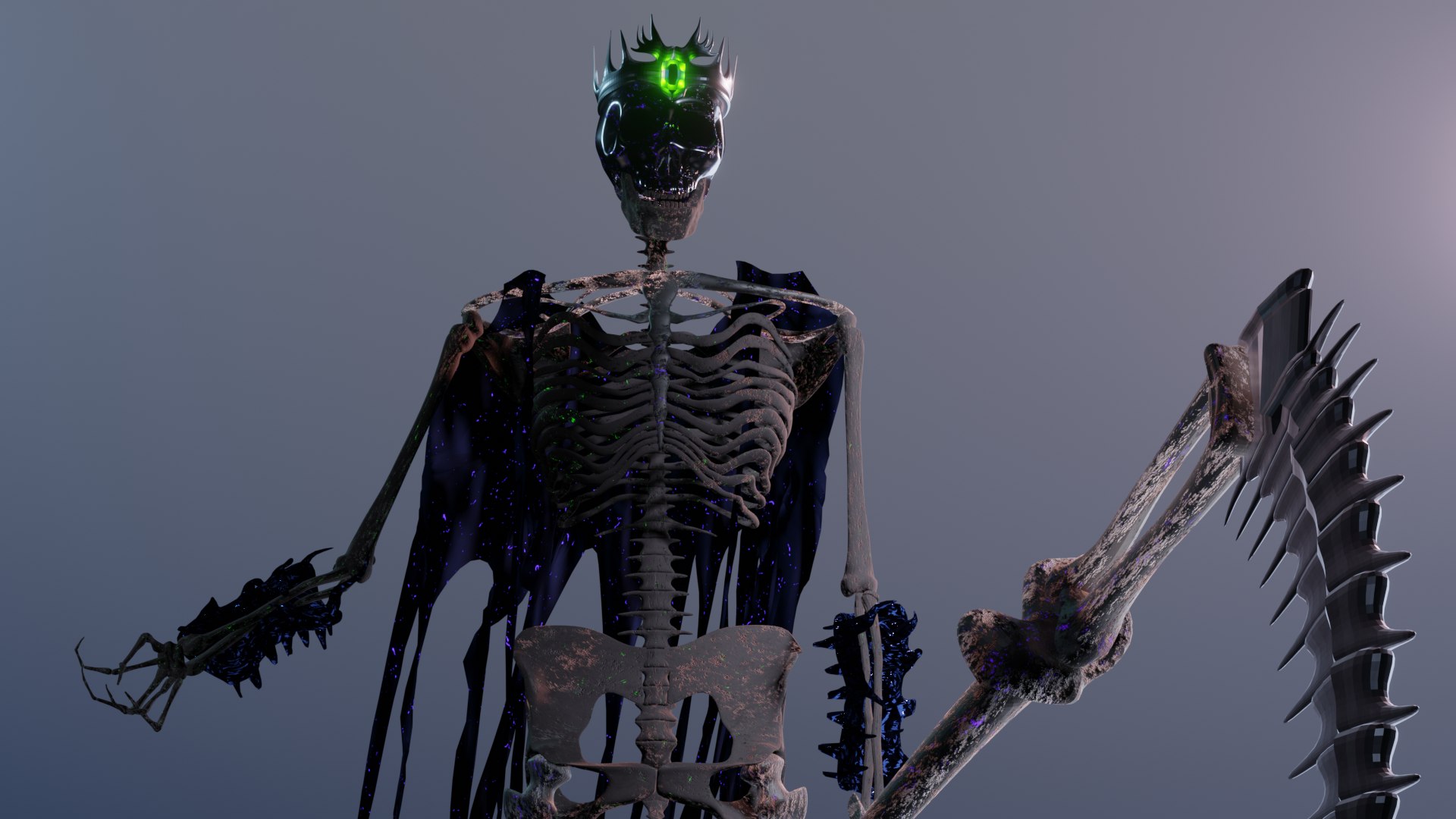 3D Model Lord Of Undead Low Poly Fantasy Game Character - TurboSquid ...